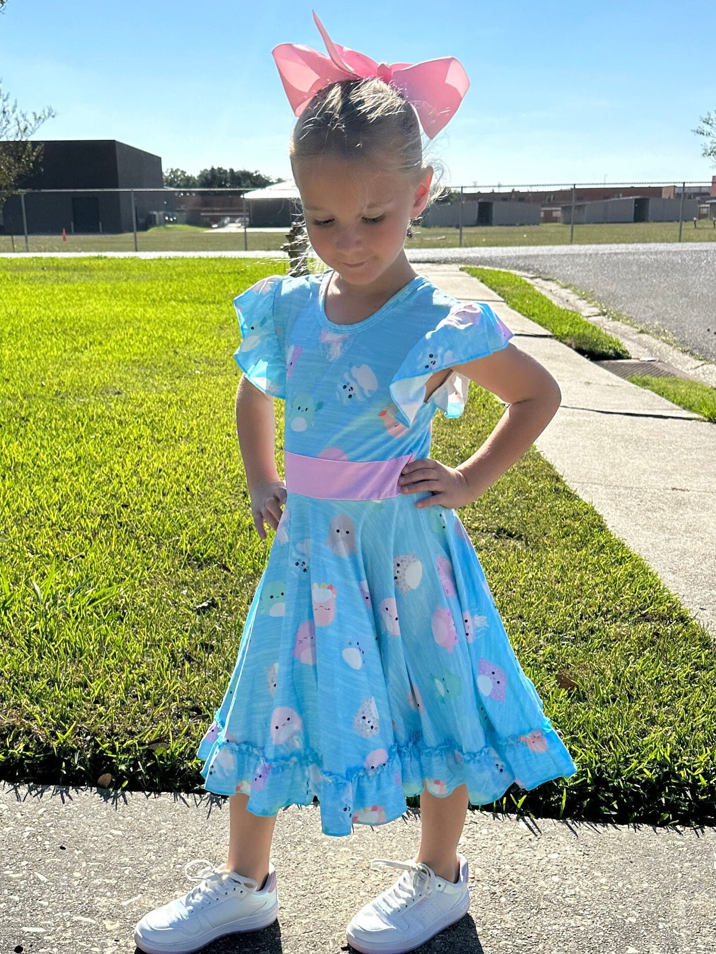 Squishmallow Ocean Friends Bow Back Twirl Dress - Etsy