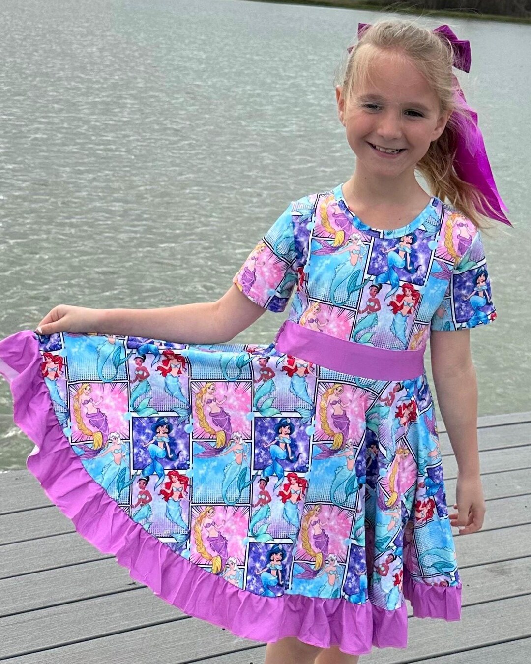 Princess Mermaids Twirl Dress - Etsy