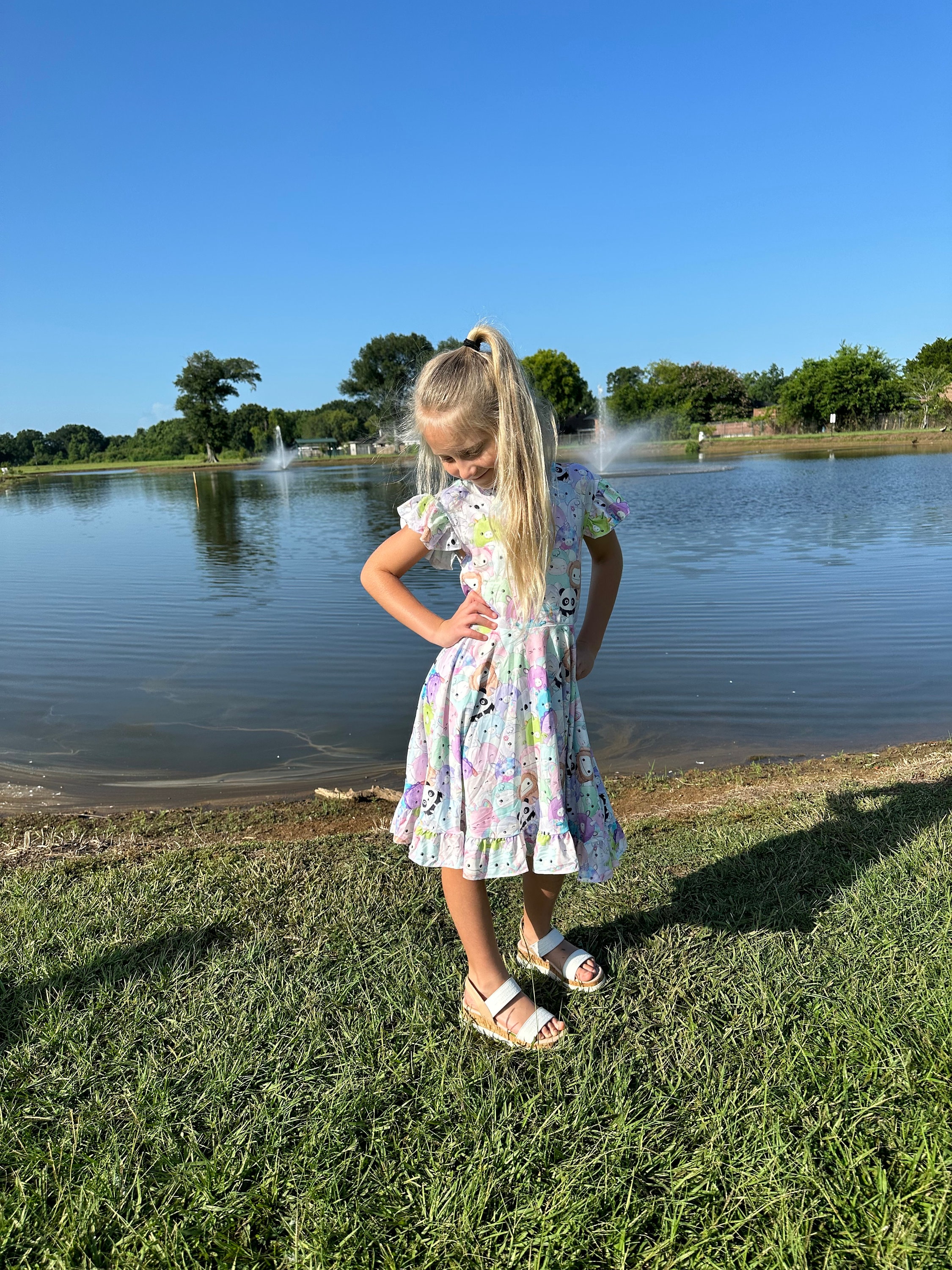 Squishmallow Bow Back Twirl Dress - Etsy