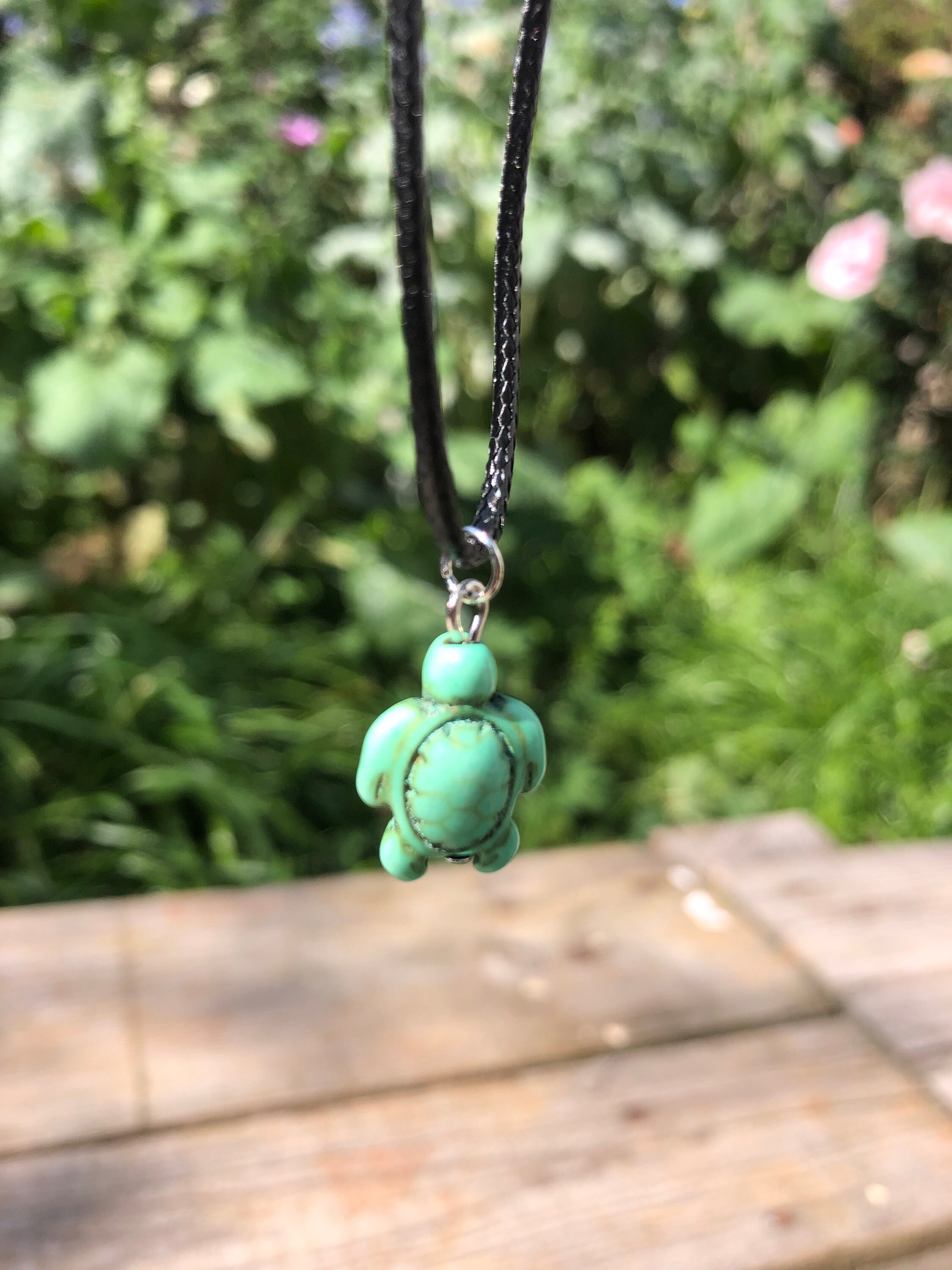 Turtle Necklace-turtle Gift Ideas, Seaside Necklace, Handmade Necklaces ...