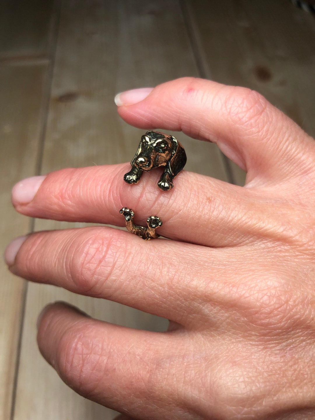 Dachshund Dog Ring-wiener Dog Ring, Sausage Dog Ring, Cute Dog Rings - Etsy