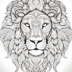 51 Best Relax Animal Mandala Coloring Poges: Mindful Book Zen, Stress ...