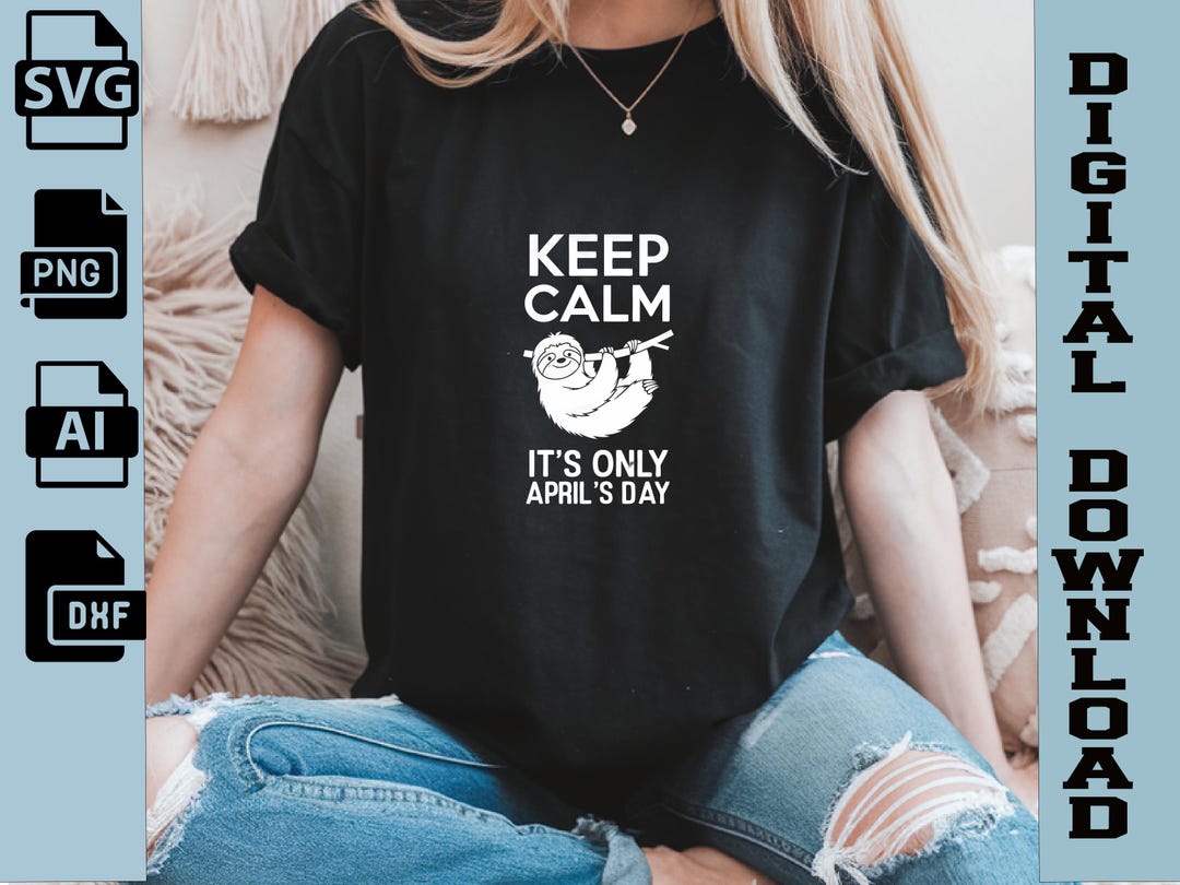 Funny "keep Calm, It's Just April Fools' Day" Png , Happy April Fools ...