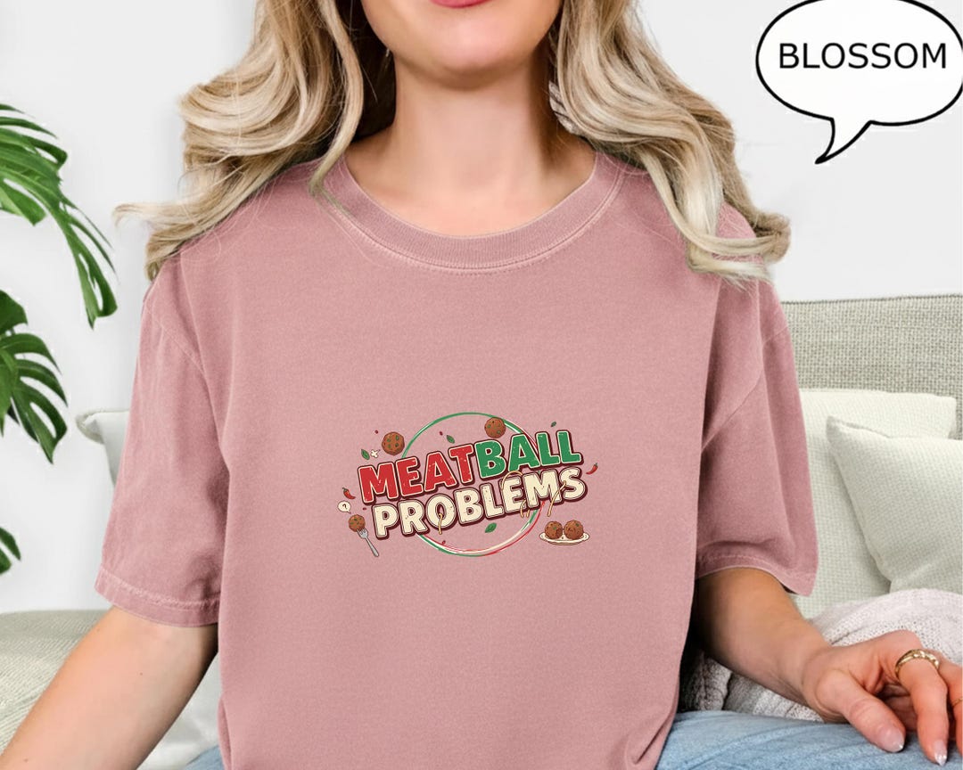 Meatball Problems PNG | Funny Italian Food Pun Design | Digital ...