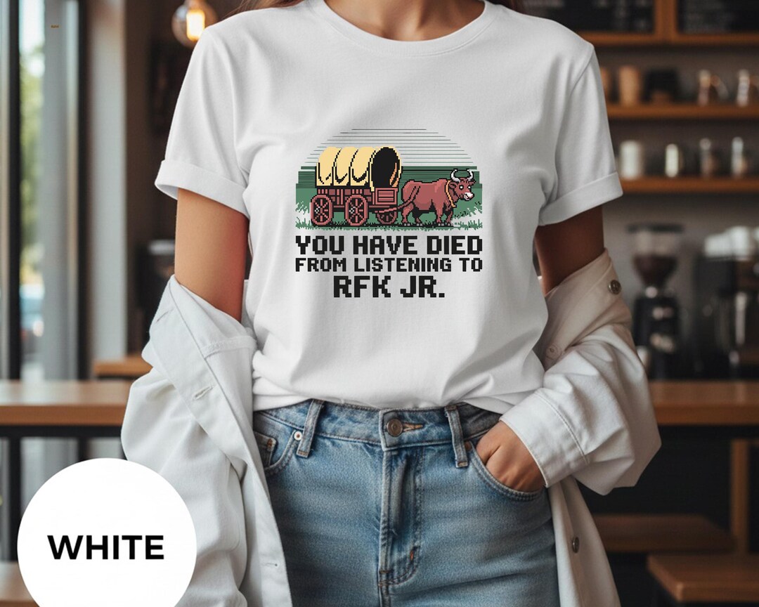 RFK Jr Meme PNG Funny Political Shirt Design Oregon Trail Satire ...
