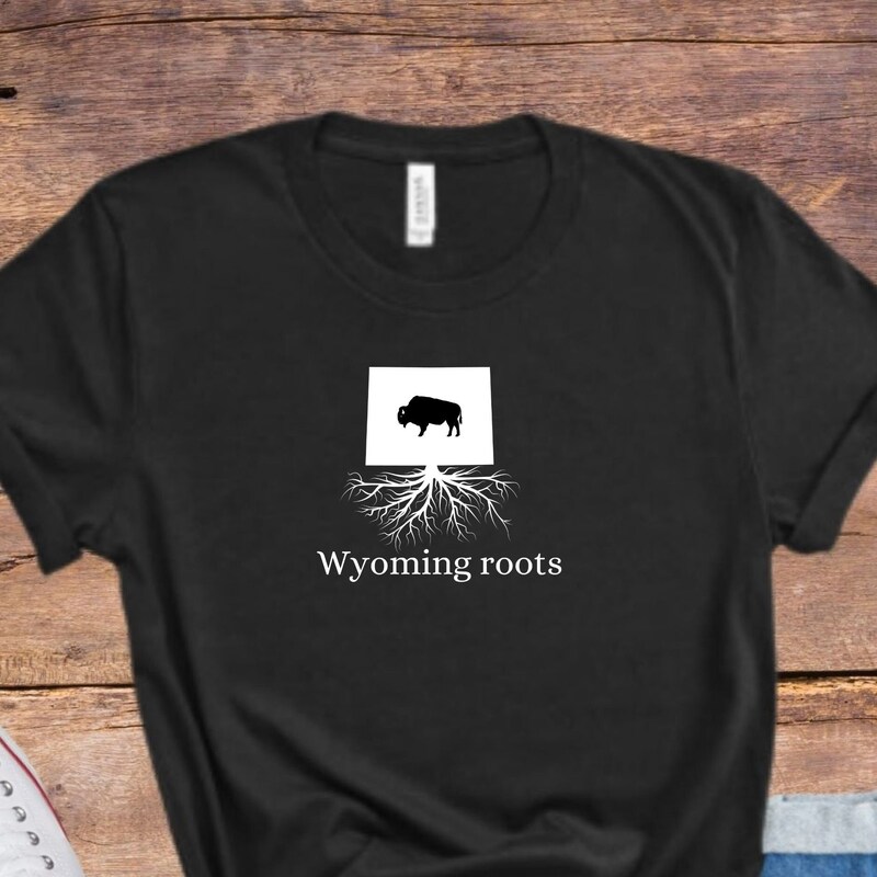 Wyoming T Shirt - Etsy