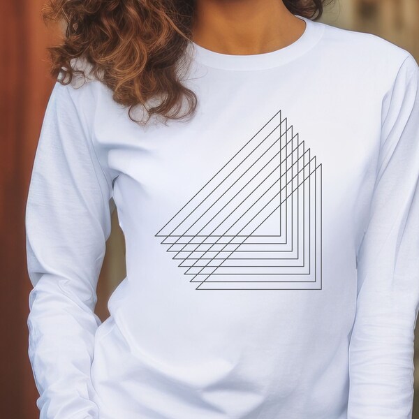 Triangle T Shirt - Etsy