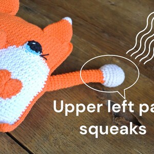 Crochet Fox | Interactive Game | Forest сharm - Etsy