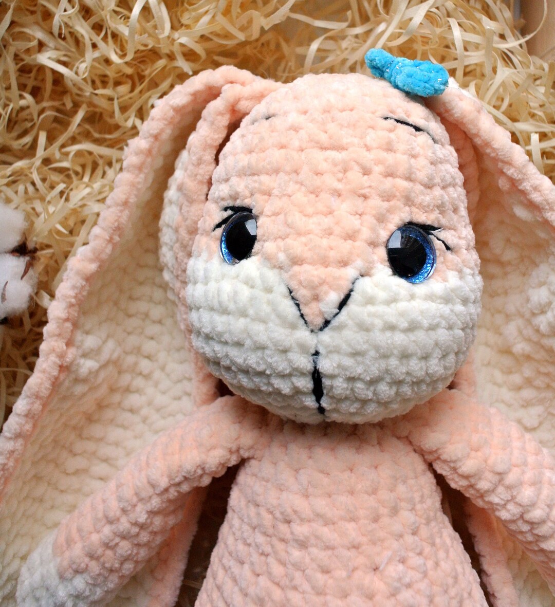 Pinkie the Bunny Softy the Rabbit Tender Fluff Rosy Plushie Sweet Pink ...