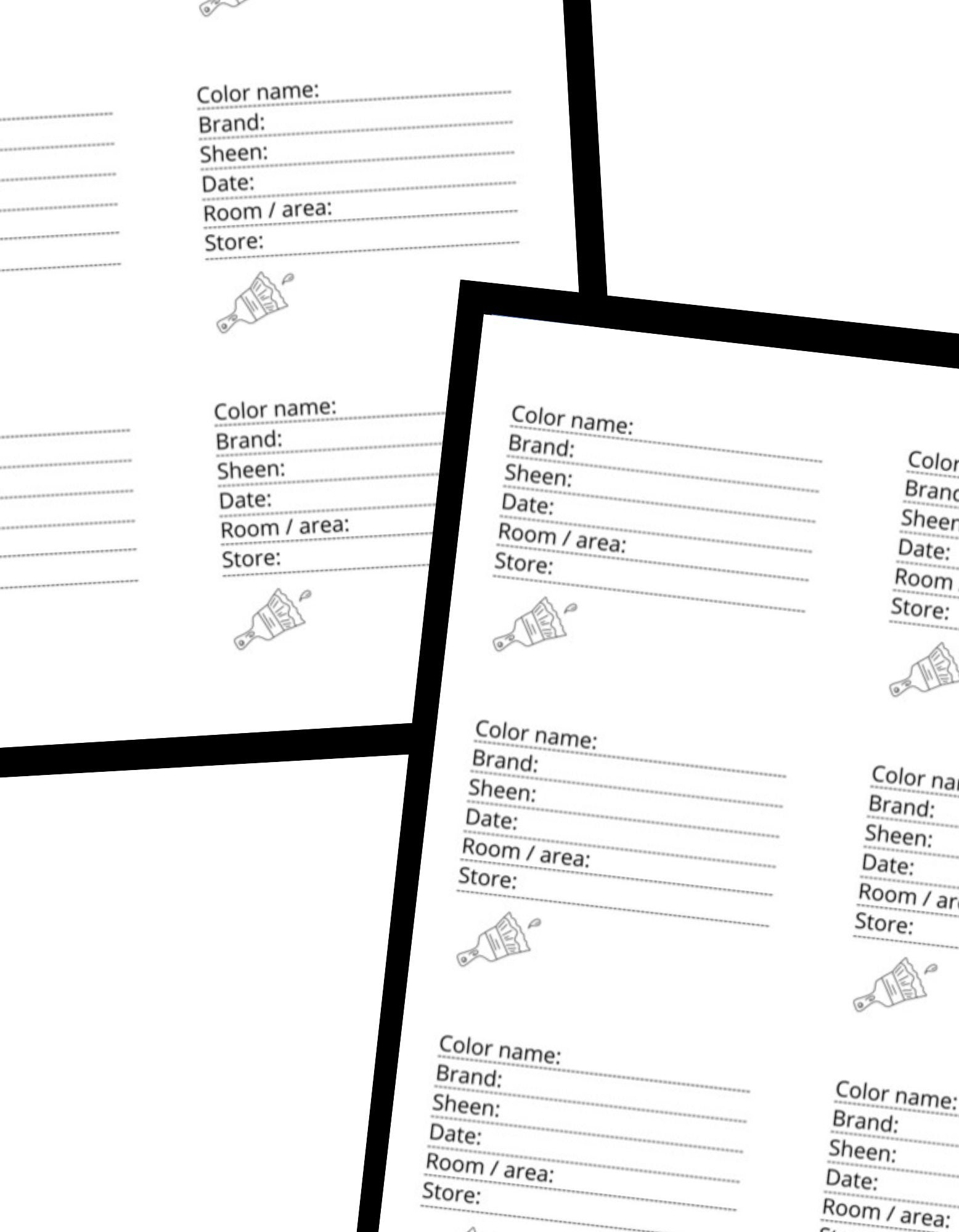 Paint Can Labels | Paint Can Label Avery | Paint Can Label | Paint Can ...