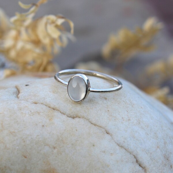 Chalcedony Ring - Etsy