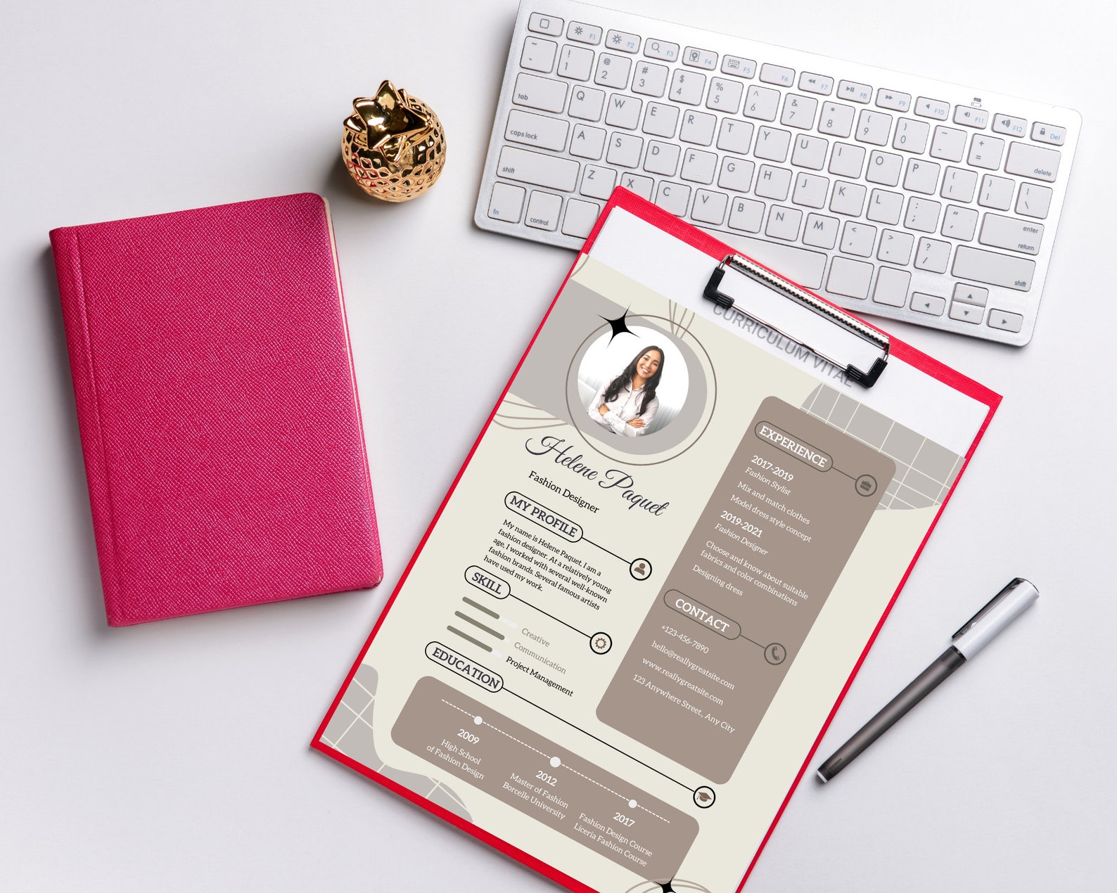 Editable Resume Template Digital Product Digital Download - Etsy