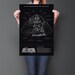 Alien Reproduction Vehicle Poster - UFO Schematics, Flying Saucer ...
