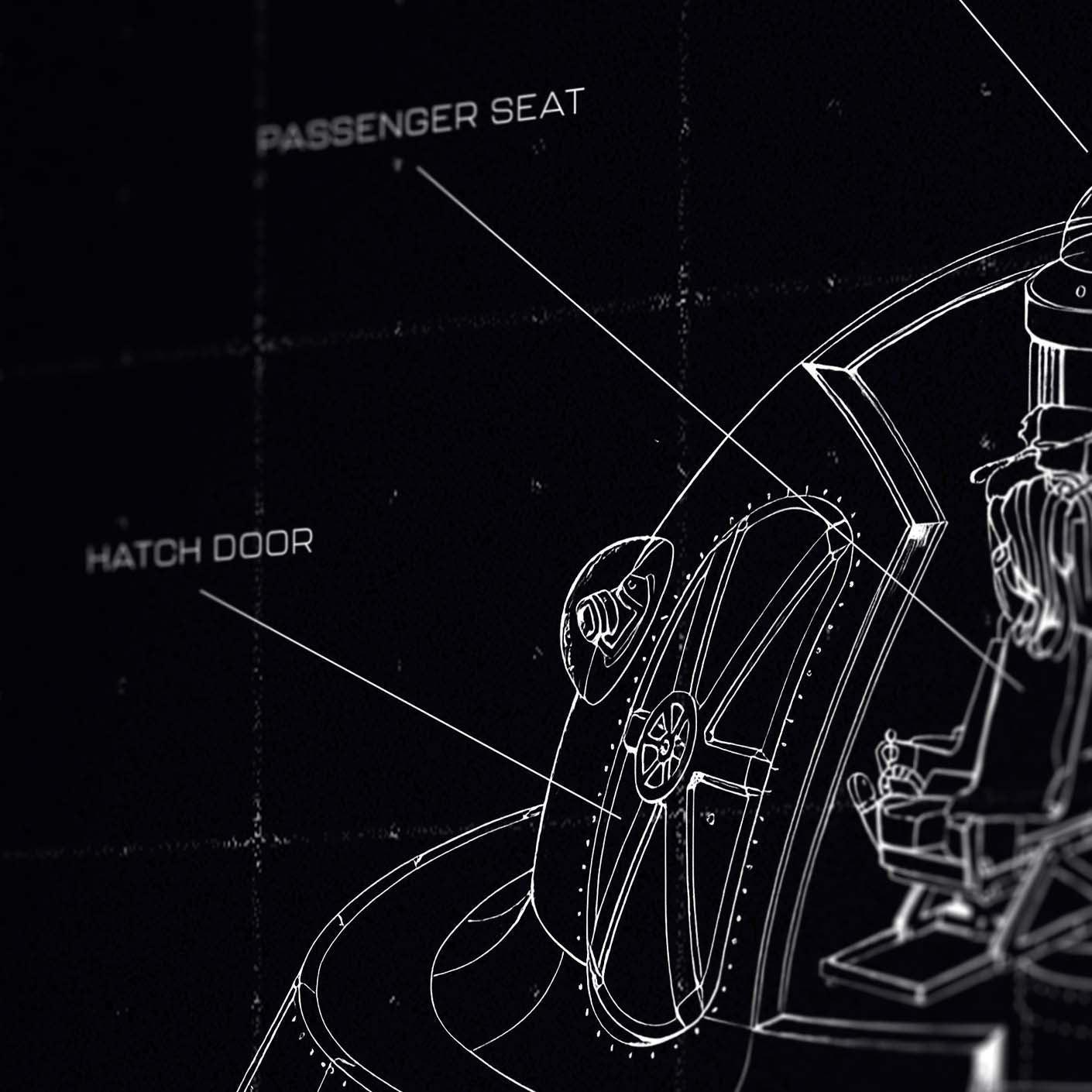 Alien Reproduction Vehicle Poster - UFO Schematics, Flying Saucer ...