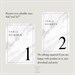 Editable Table Numbers CANVA Template Wedding Table Numbers - Etsy
