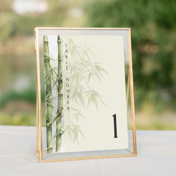 Bamboo Table - Etsy