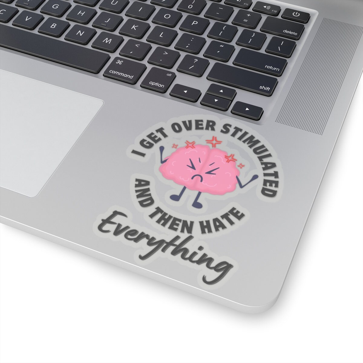 Neurodiversity ADHD Vinly Kiss-cut Stickers I Feeling Overstimulated ...