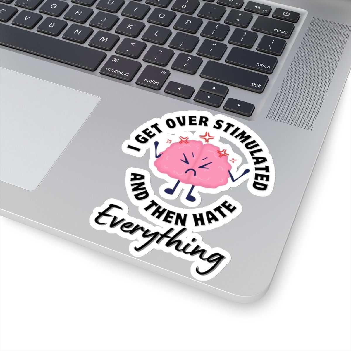 Neurodiversity ADHD Vinly Kiss-cut Stickers I Feeling Overstimulated ...