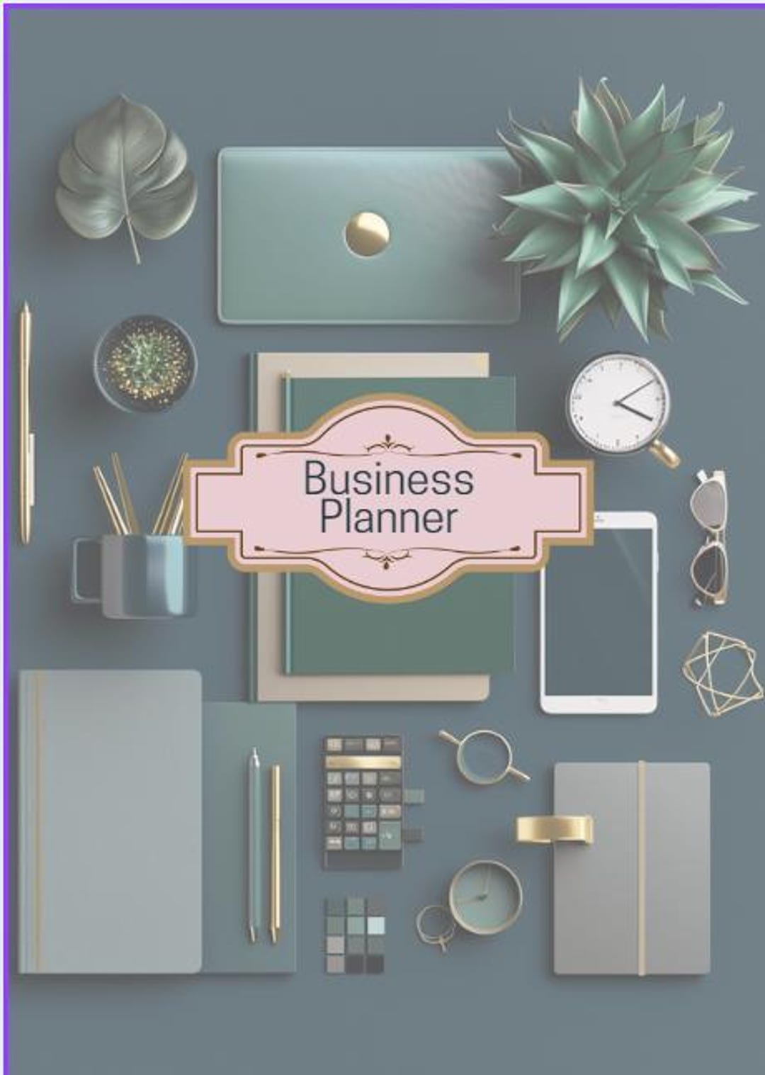 Business Planner 2025 | Digital and Printable | Hyperlinked Tabs ...