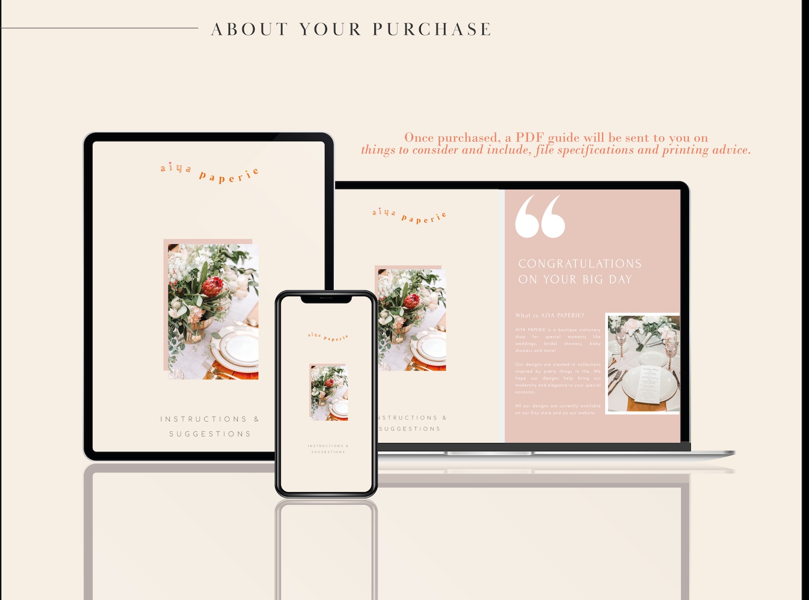 VERA | Handwritten & Hand Drawn Doodle Wedding Invite Set | Whimsical ...