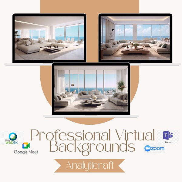 Simple Zoom Backgrounds - Etsy