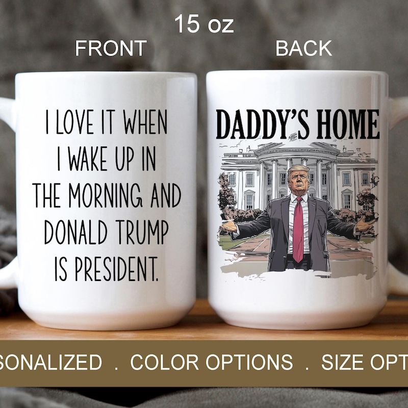 Trump Mugs - Etsy