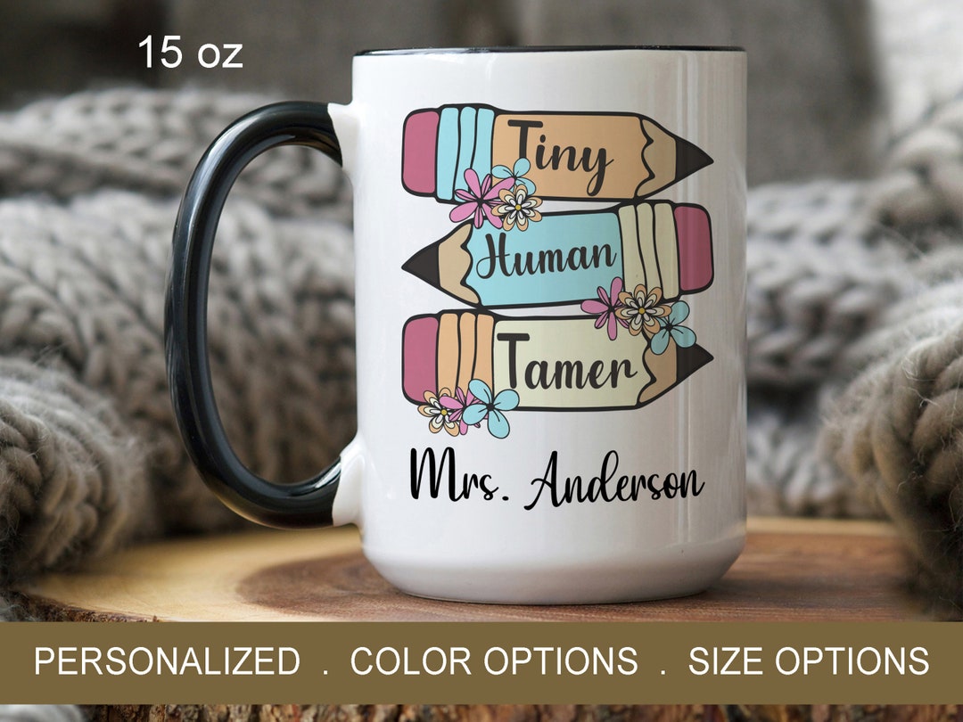 Personalized Teacher Gift Mugs Custom, Teacher's Gift Idea, Teachers ...