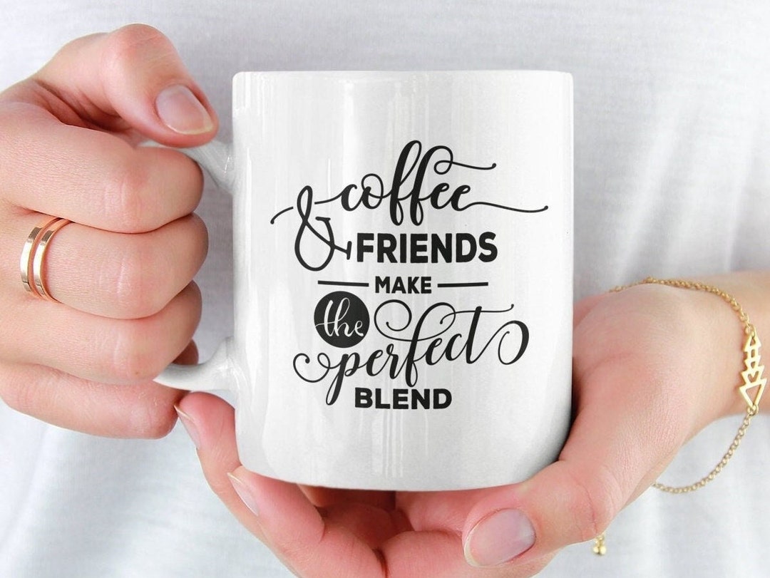 Coffee Lover Mug, Unique Coffee Gift, Birthday Gift for Friend, Ceramic ...