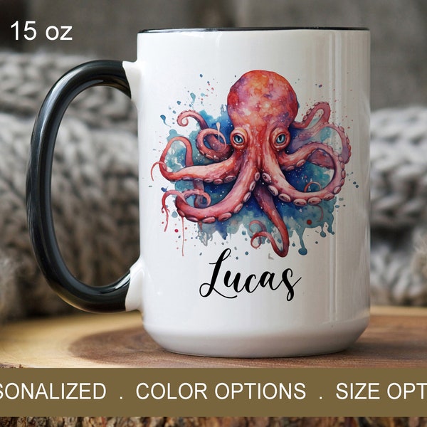 Octopus Mugs - Etsy