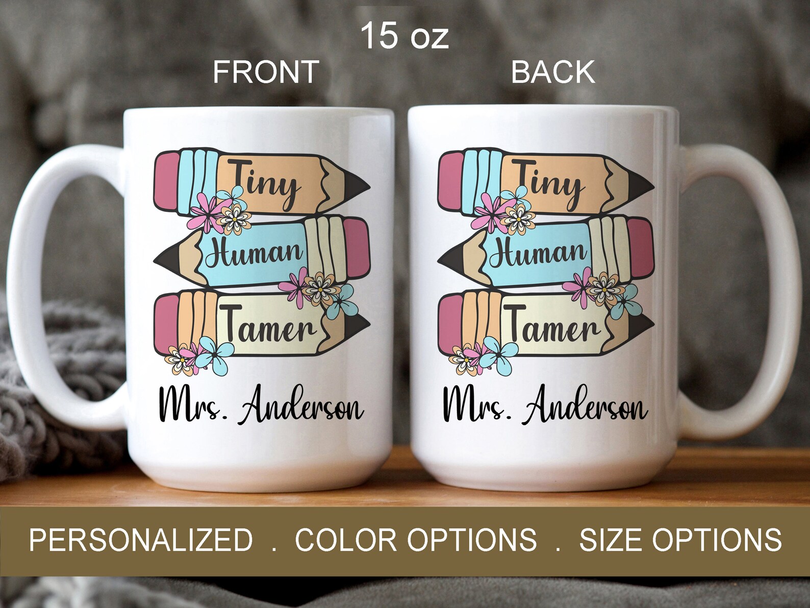Personalized Teacher Gift Mugs Custom, Teacher's Gift Idea, Teachers ...