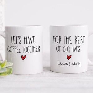 Let's Have Coffee Together Mug, Wedding Anniversary Gift Ideas ...