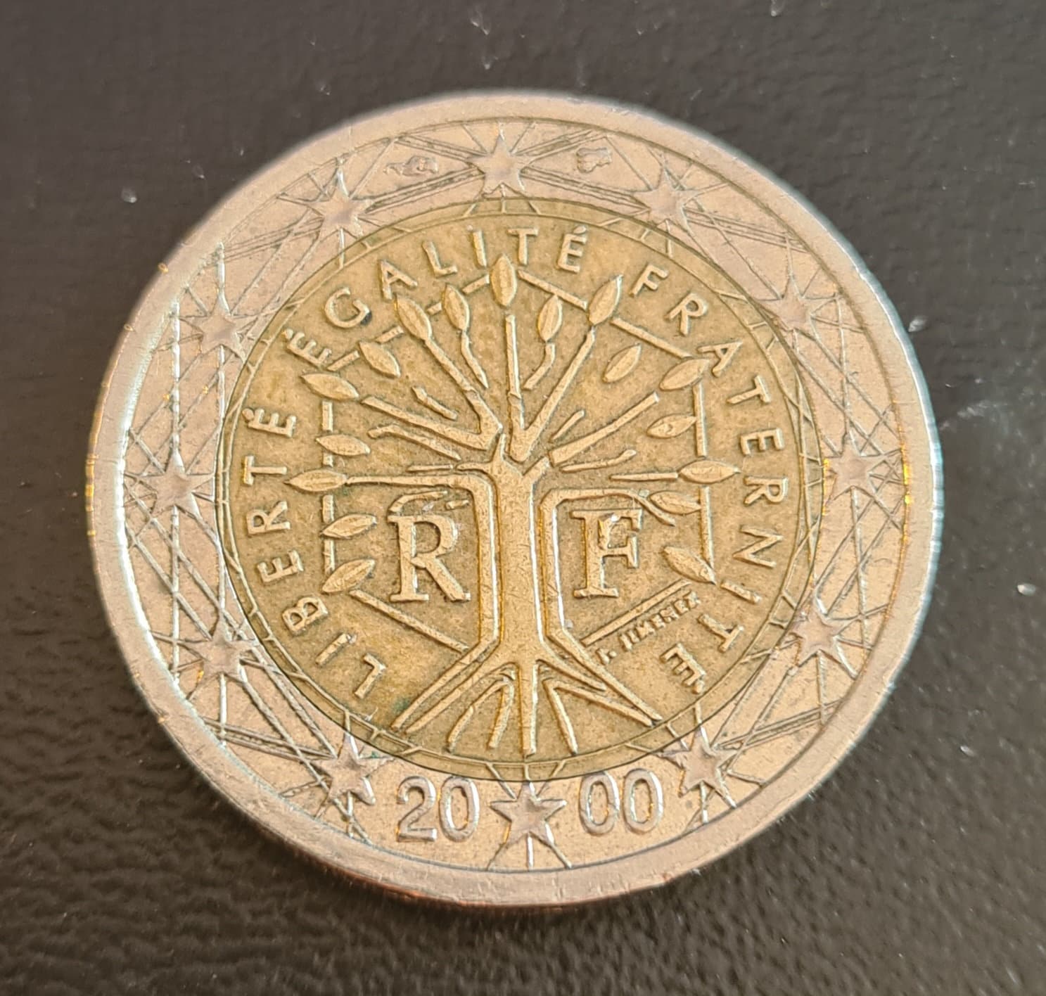 2 Euro Münze Frankreich 2000 Wert