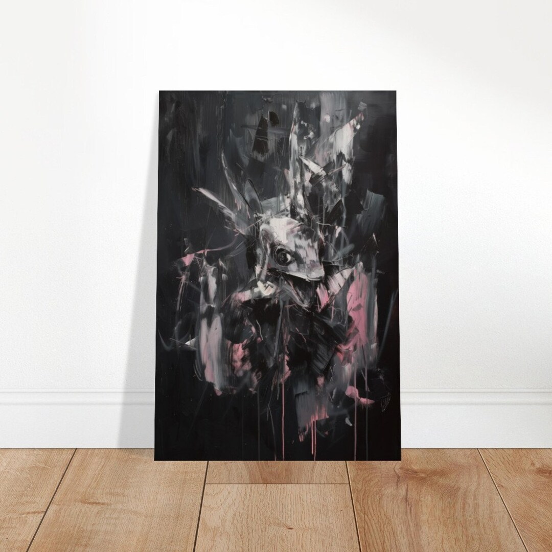 Abstract Animalia - Axolotl Wall Decor, Poster, Art Print, Abstract ...