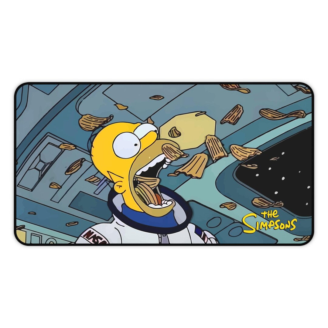The Simpsons deep Space Homer Desk Mat Custom Design High Quality 3 ...