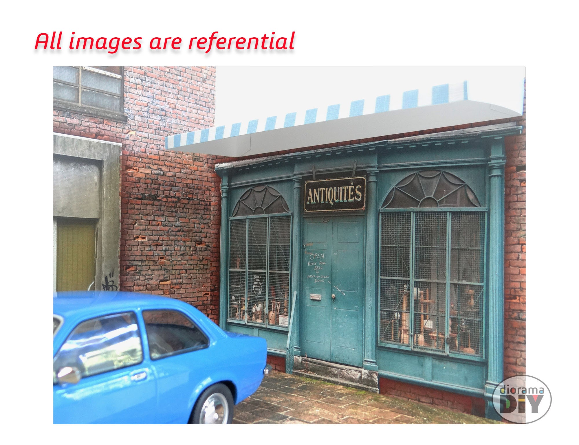 1/18 Scale Street Diorama STL & PDF | Realistic City Road Display for ...