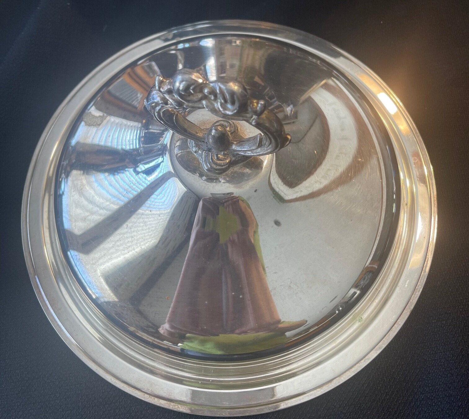 Vintage Ornate Sheridan Silver Plate Chafing Dish With Wooden - Etsy