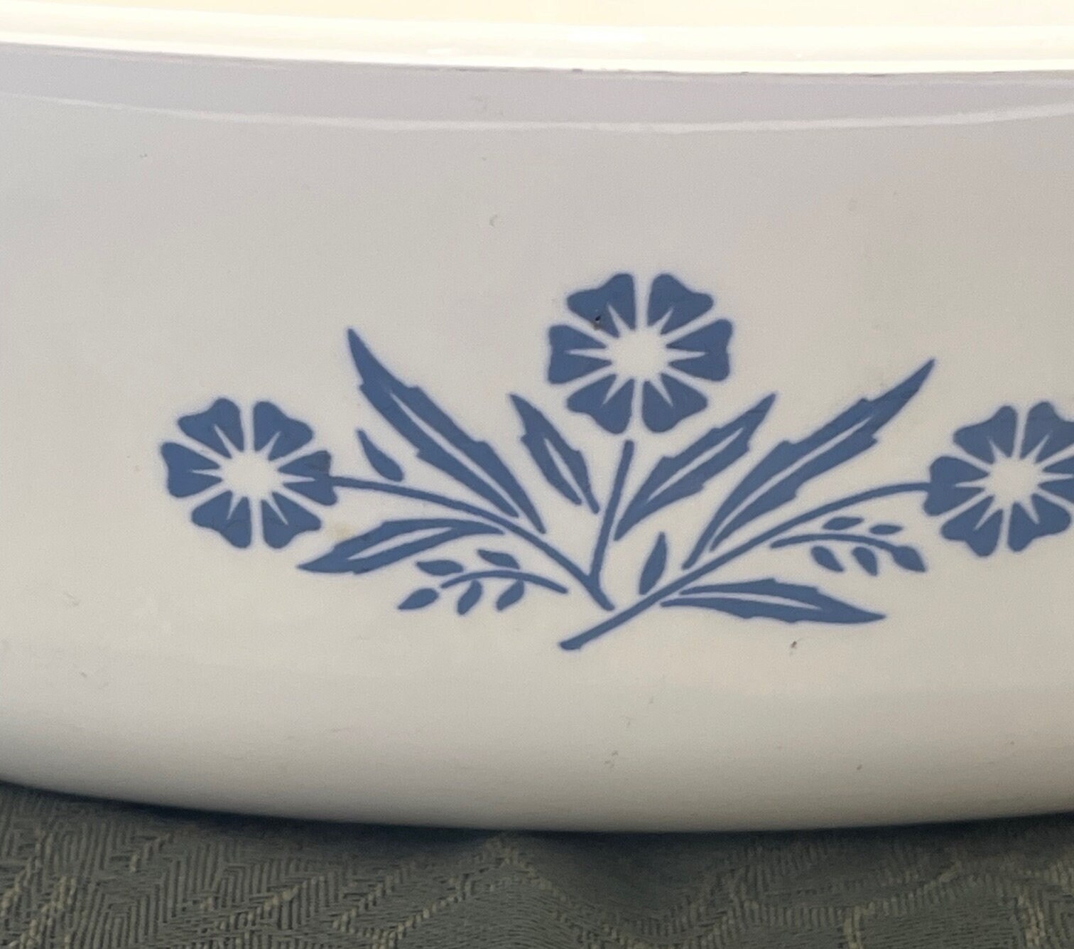 Vintage Corning Ware Blue Cornflower Casserole: 1.5 QT Pyroceram, USA ...