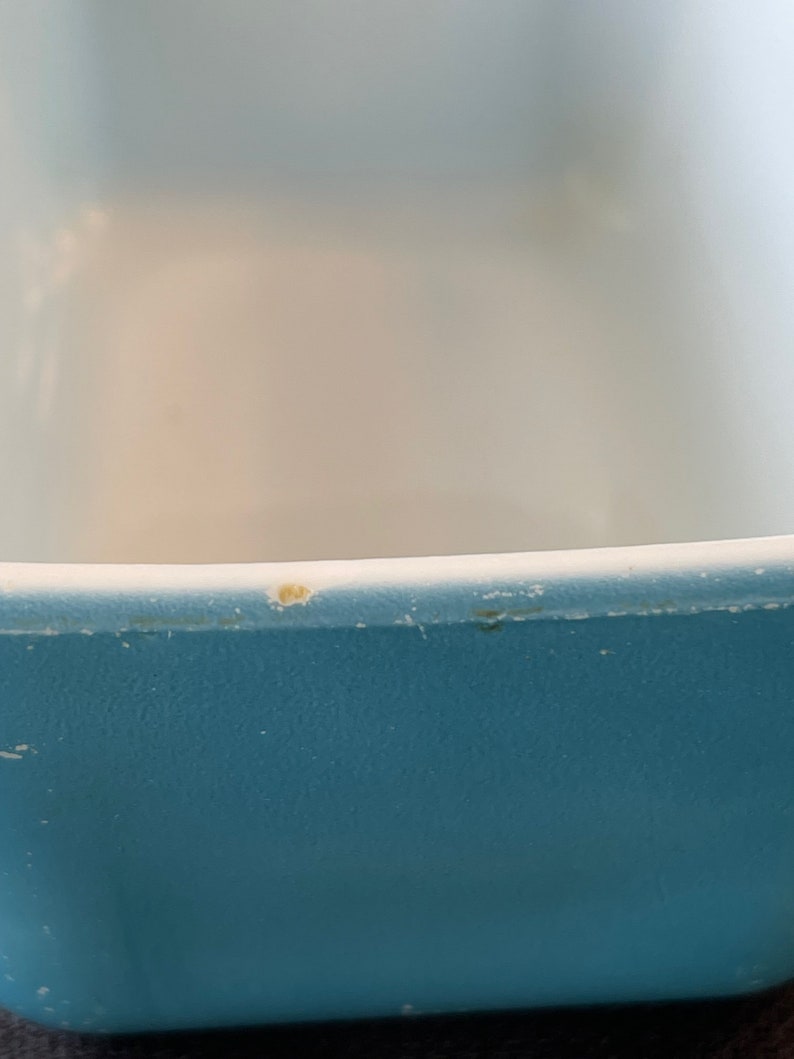 Vintage Pyrex Blue Amish Butterprint With Aqua Rooster and - Etsy