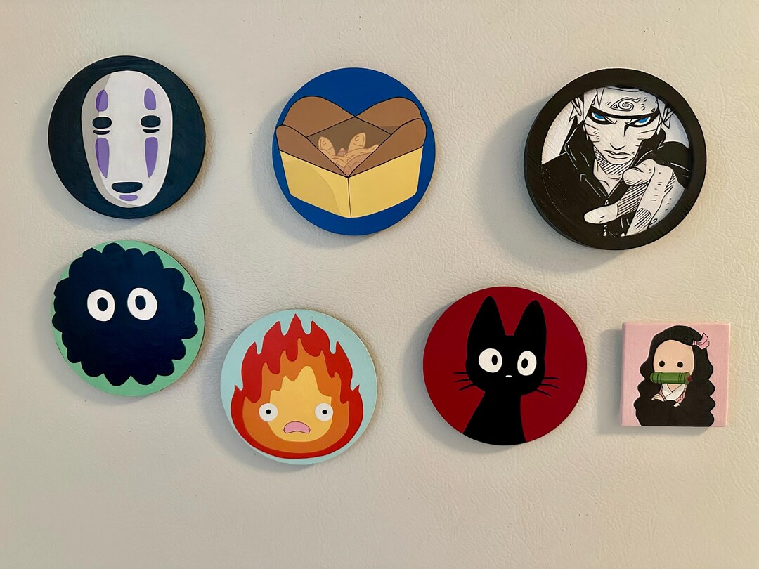 Anime Scene/logo Magnets - Etsy