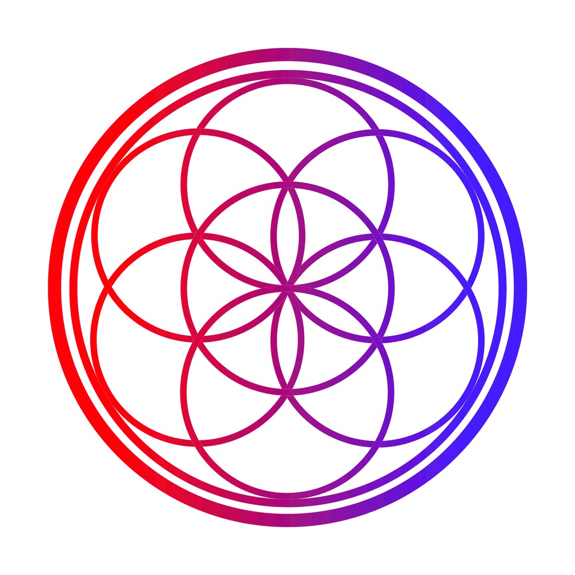 Sacred Geometry Bundle Set, Geometric Symbols Bundle, Flower of Life ...