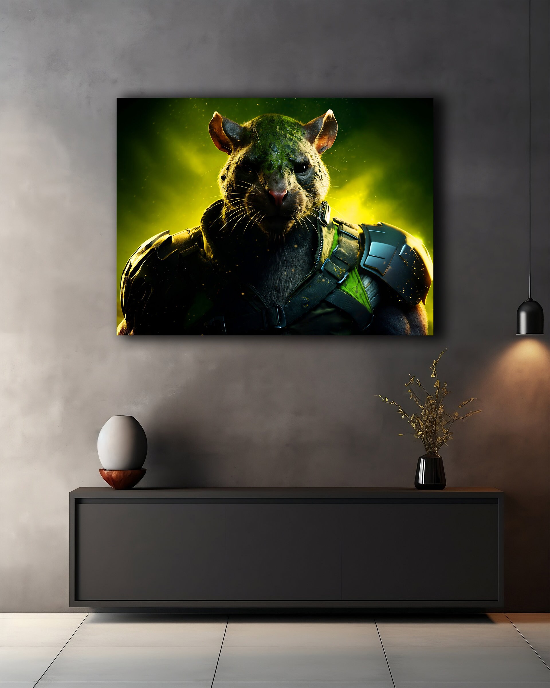 Remy Glass Poster Cinematic Vertical Horizontal - Etsy