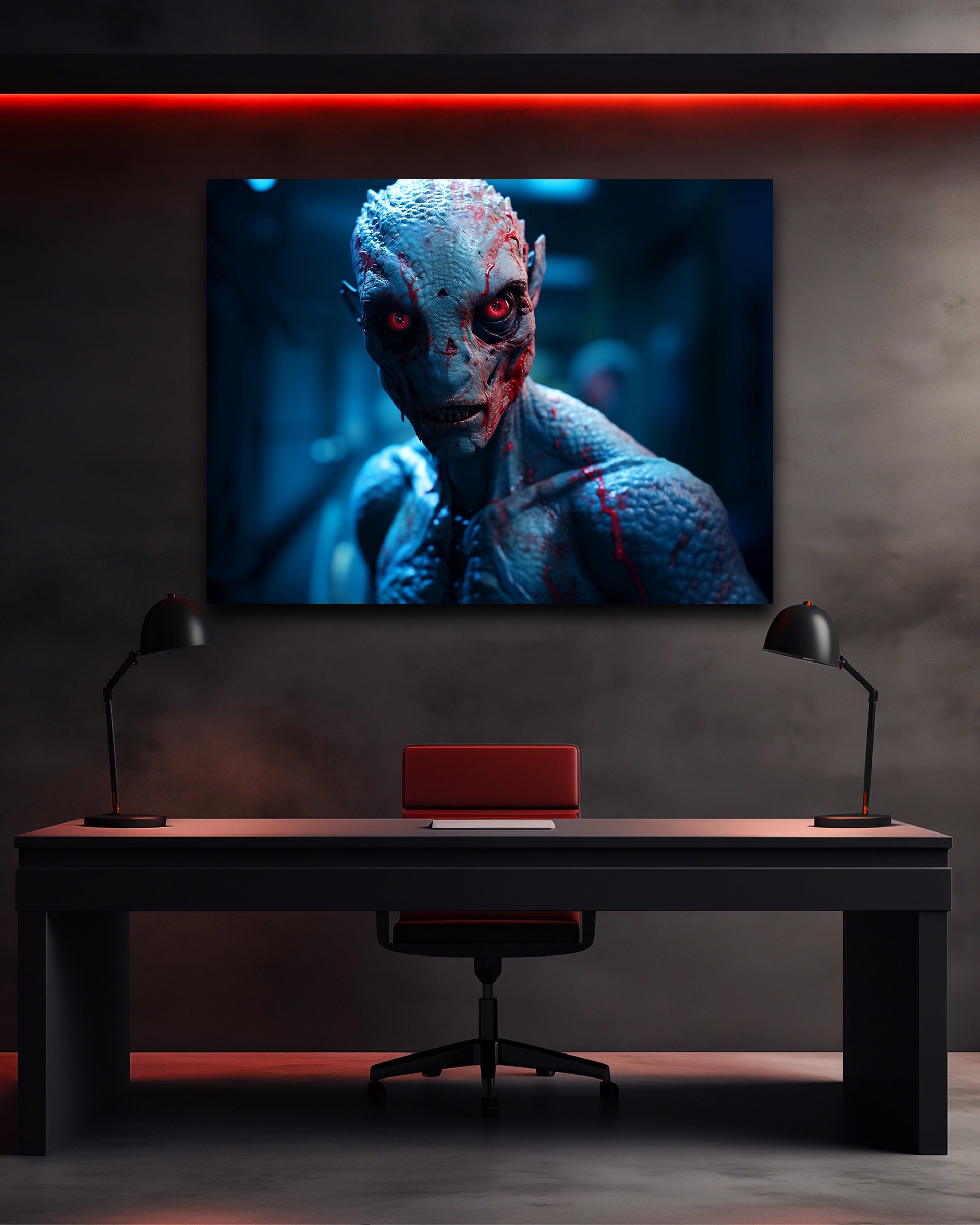 Vex Metal Poster Cinematic Vertical Horizontal - Etsy