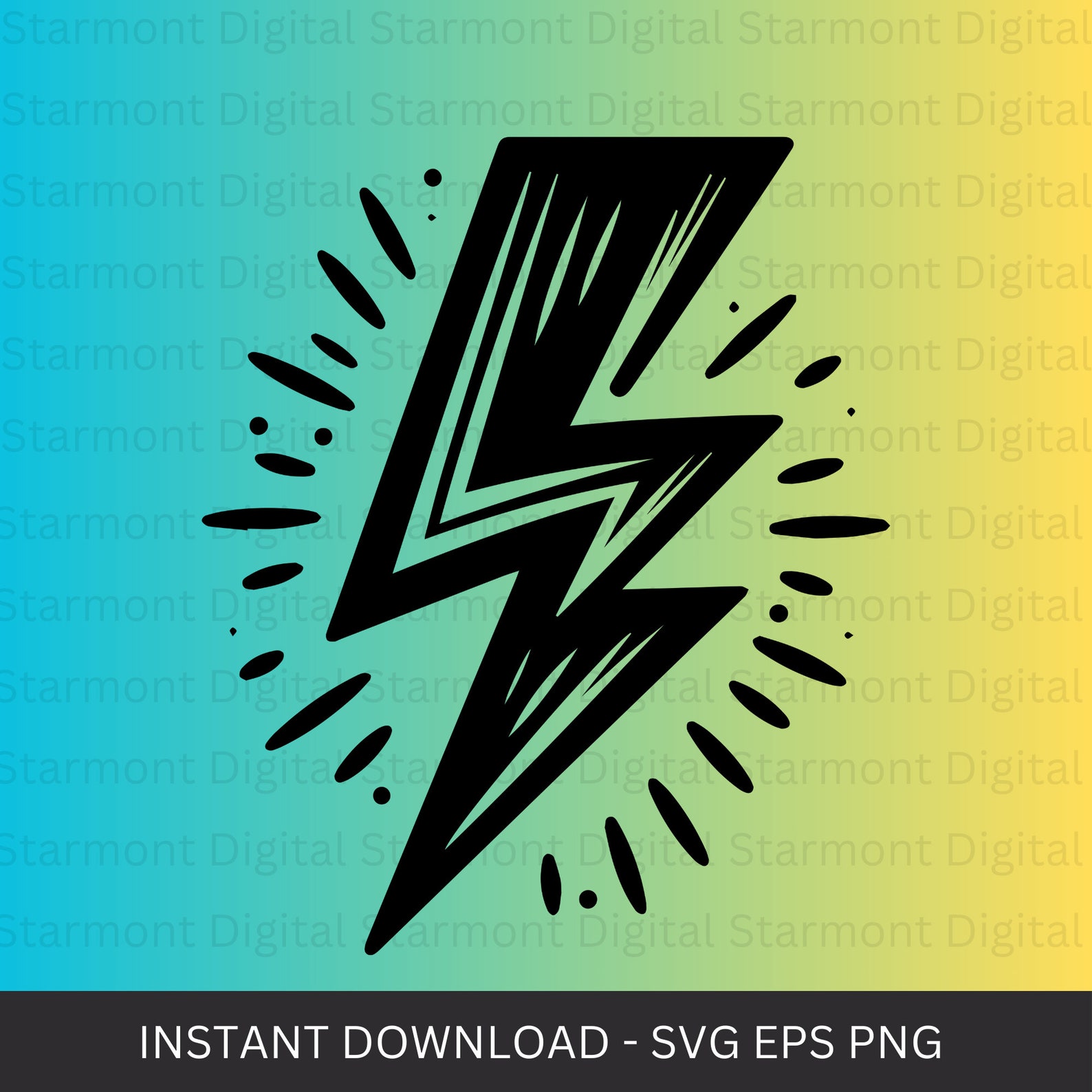 Lightning Svg Bundle, Lightning Bolt Svg, Flash Svg, Lightning Clipart ...