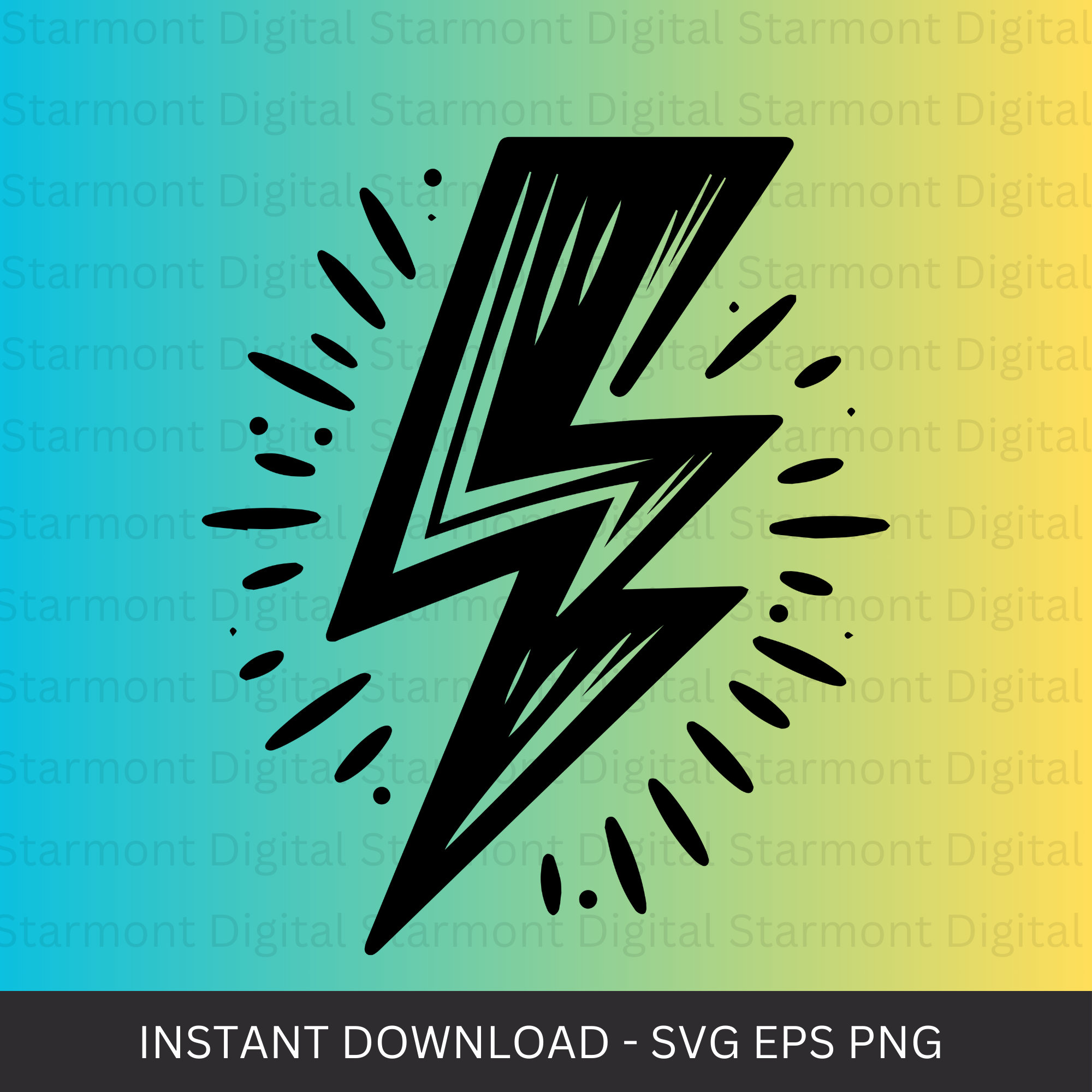 Lightning Svg Bundle, Lightning Bolt Svg, Flash Svg, Lightning Clipart ...