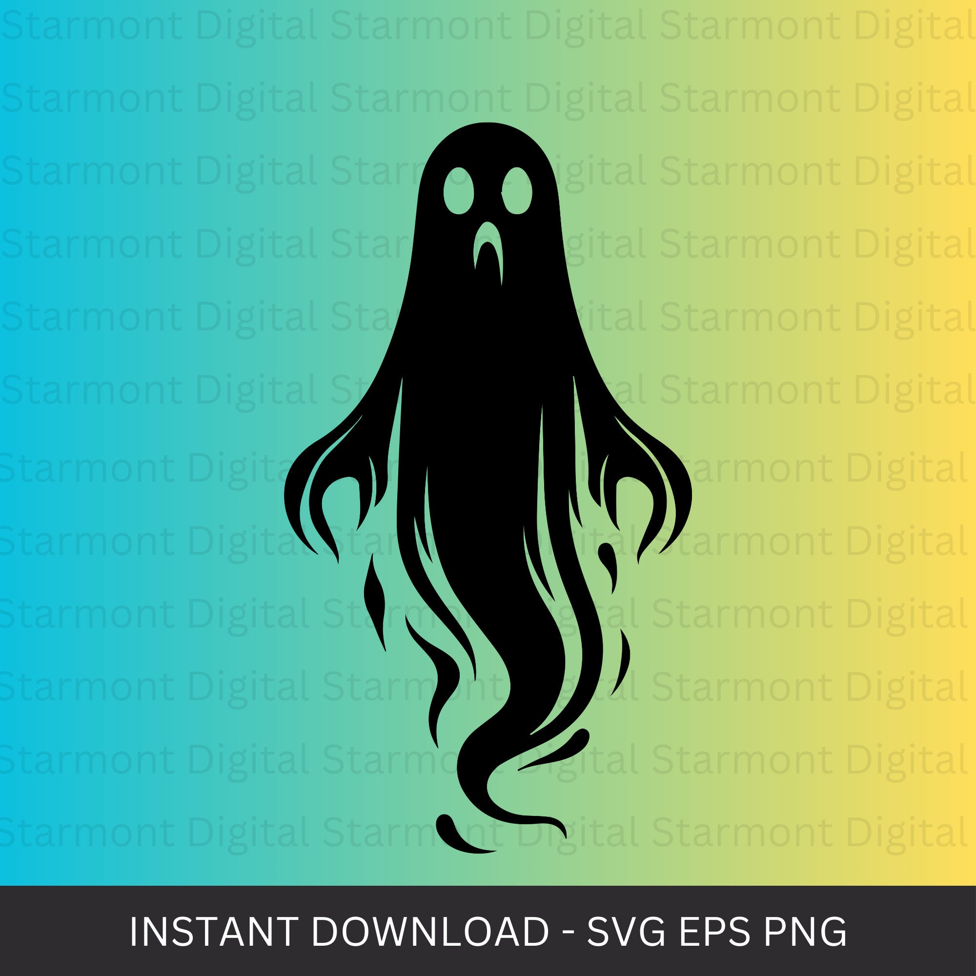 Ghost Svg, Ghost Bundle Svg, Halloween Svg, Cute Ghost Svg, Ghost ...