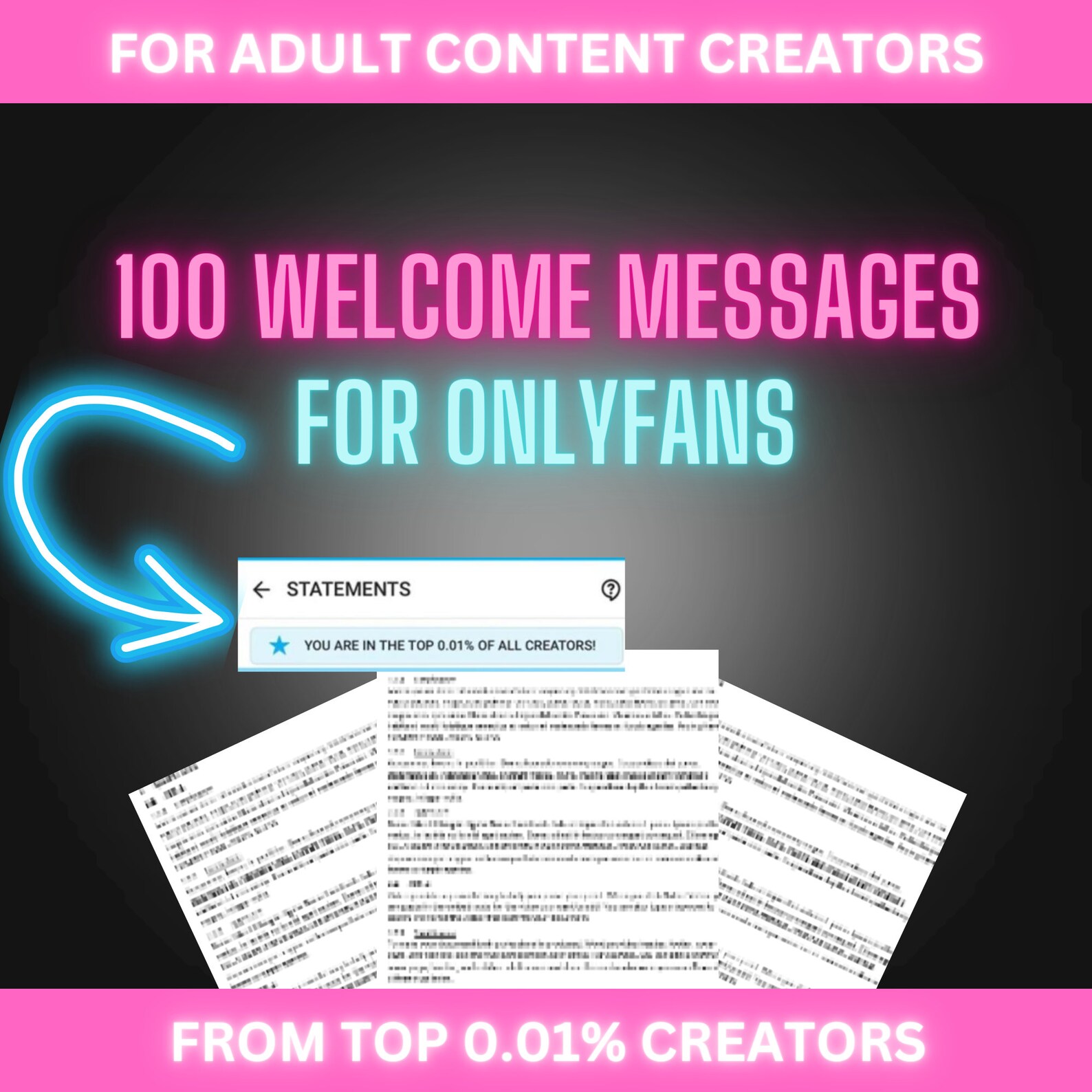 100 WELCOME MESSAGES for Onlyfans Adult Industry Captions Onlyfans ...