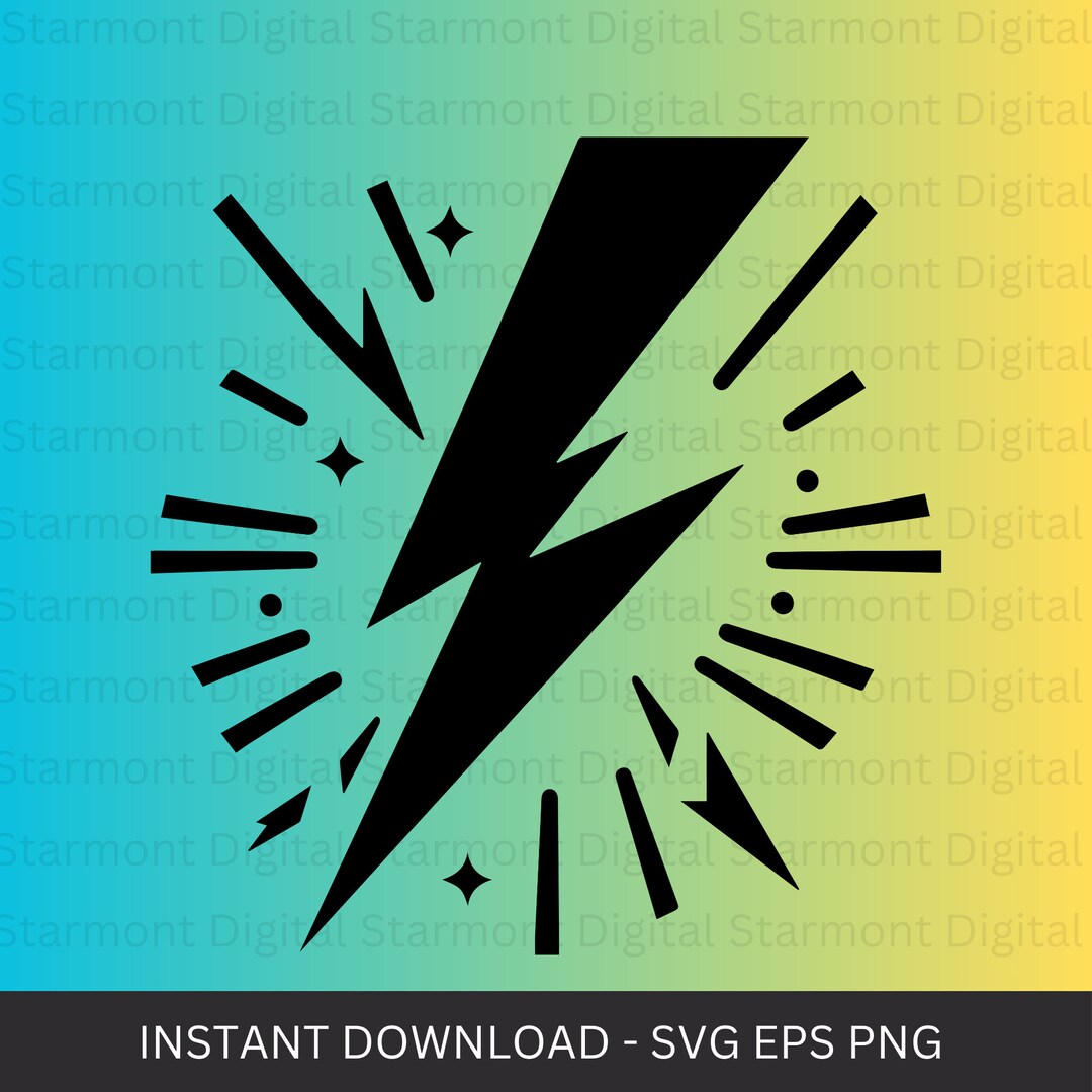 Lightning Svg Bundle, Lightning Bolt Svg, Flash Svg, Lightning Clipart ...