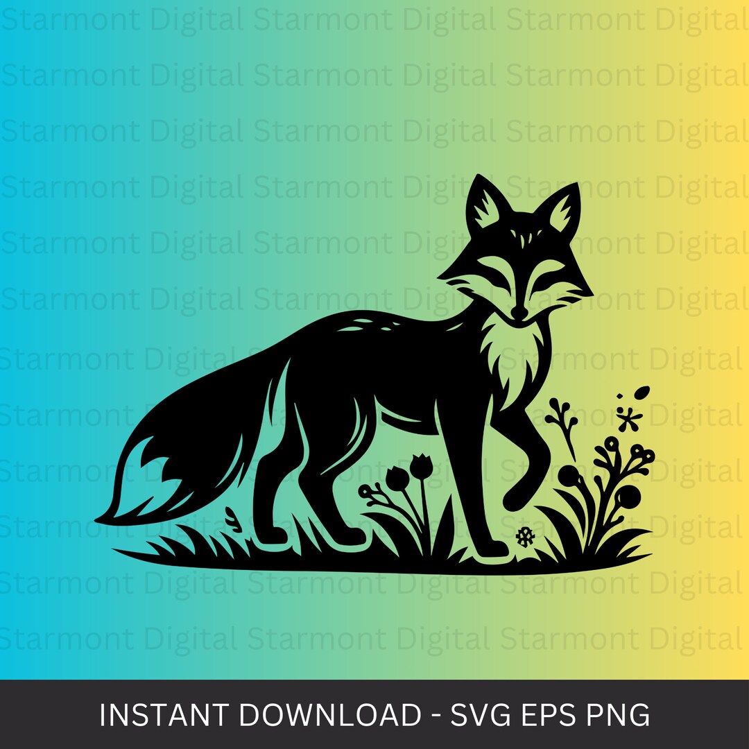 Fox SVG, Fox Bundle SVG Files, Fox SVG Layered, Fox Files for Cricut ...