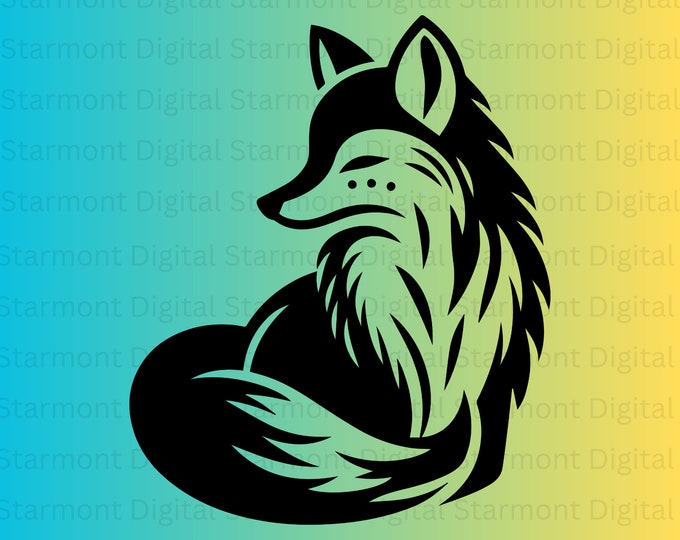 Fox SVG, Fox Bundle SVG Files, Fox SVG Layered, Fox Files for Cricut ...
