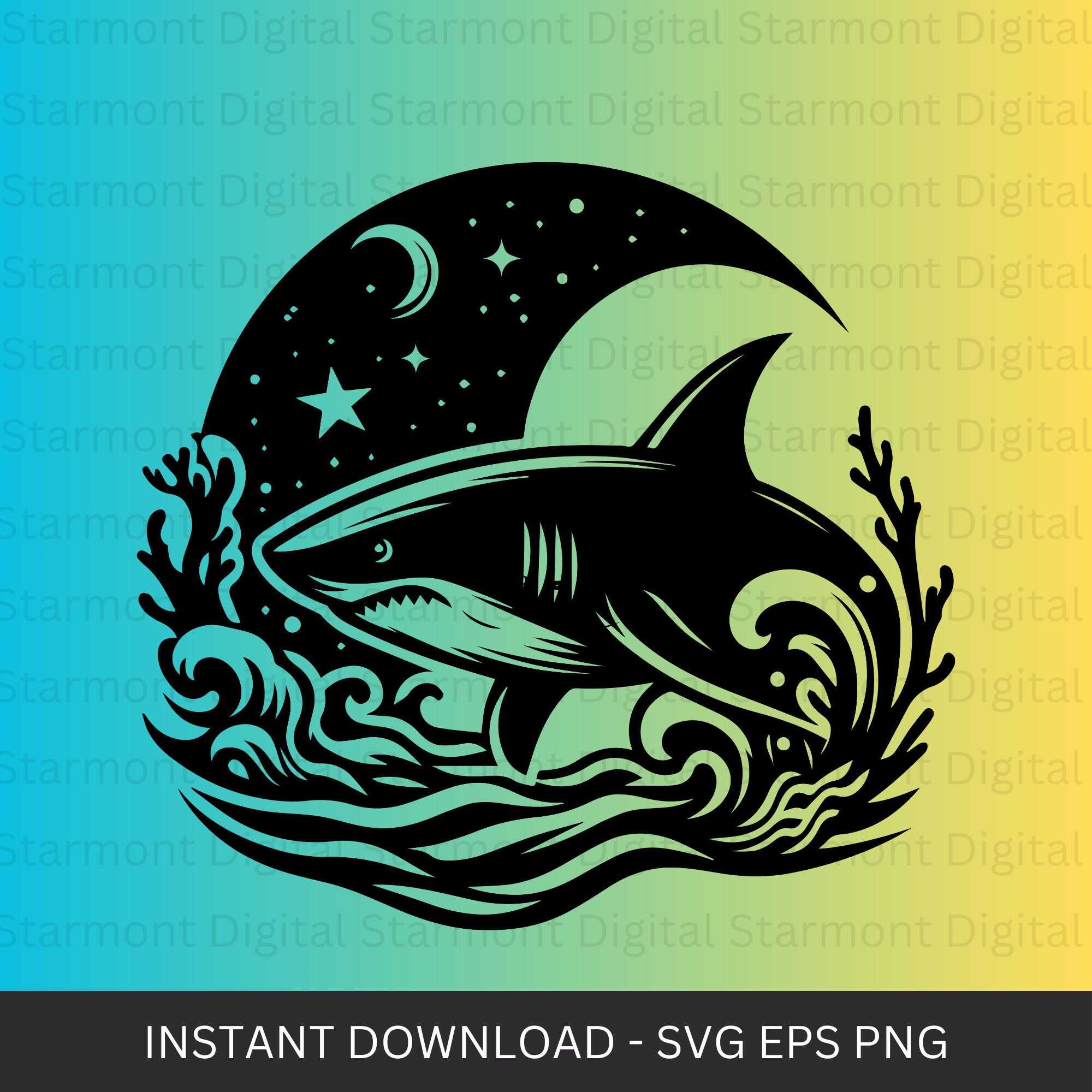 2024 Shark Svg, Shark Clipart, Shark Png, Sharks Svg, Cute Shark Svg ...